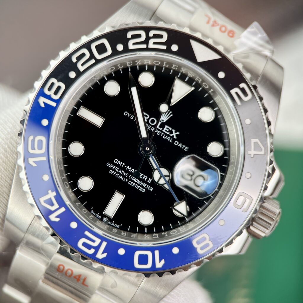 Đồng hồ Rolex GMT-Master Replica 1:1 nam dây oyster EW Factory 40mm ...